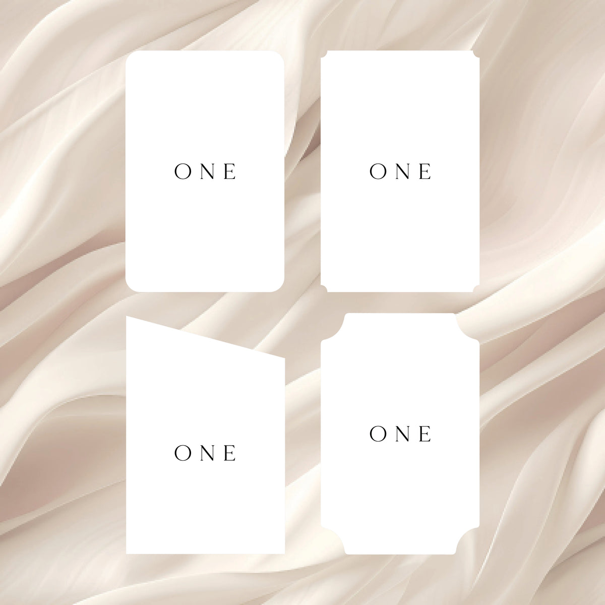 Classico - Table Numbers – Class Ink Designs