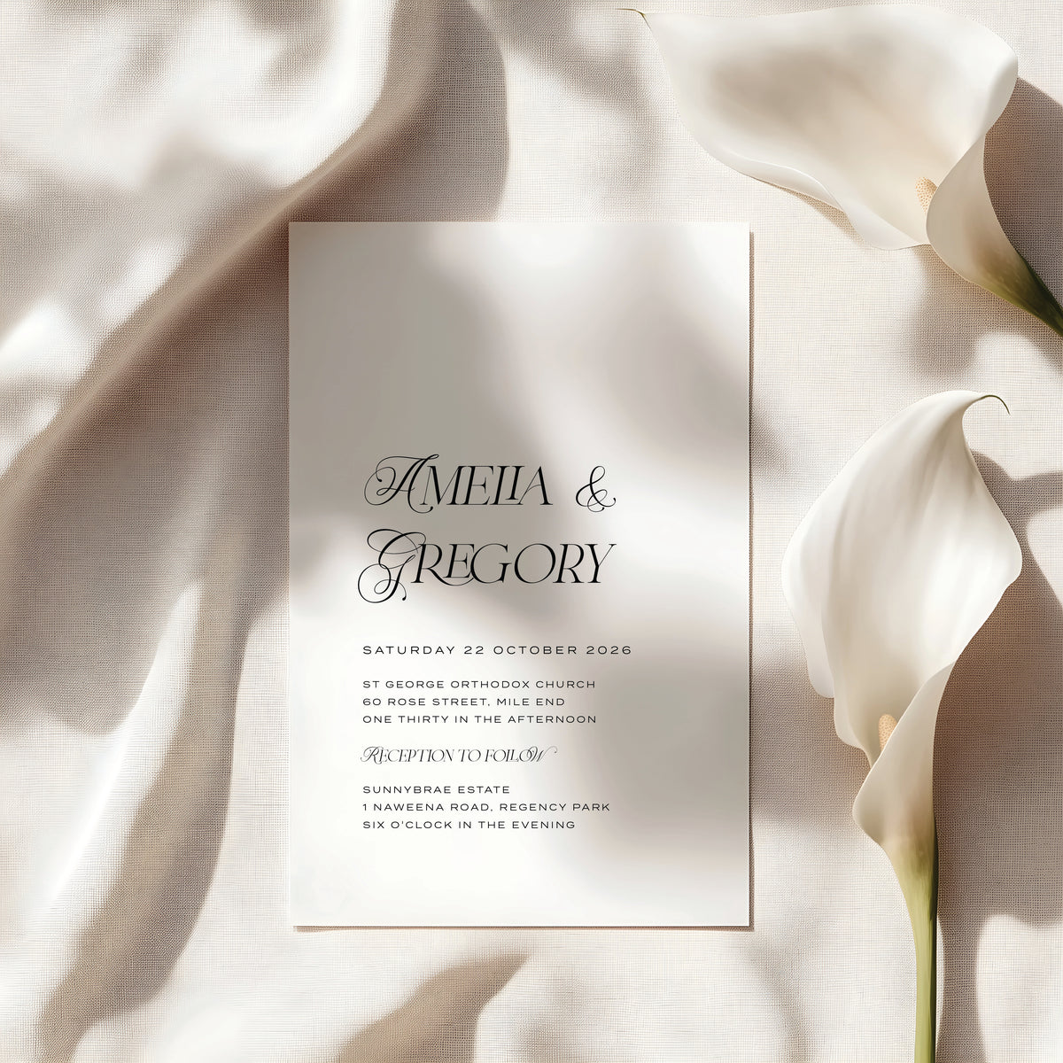 Manhattan - Invitation – Class Ink Designs