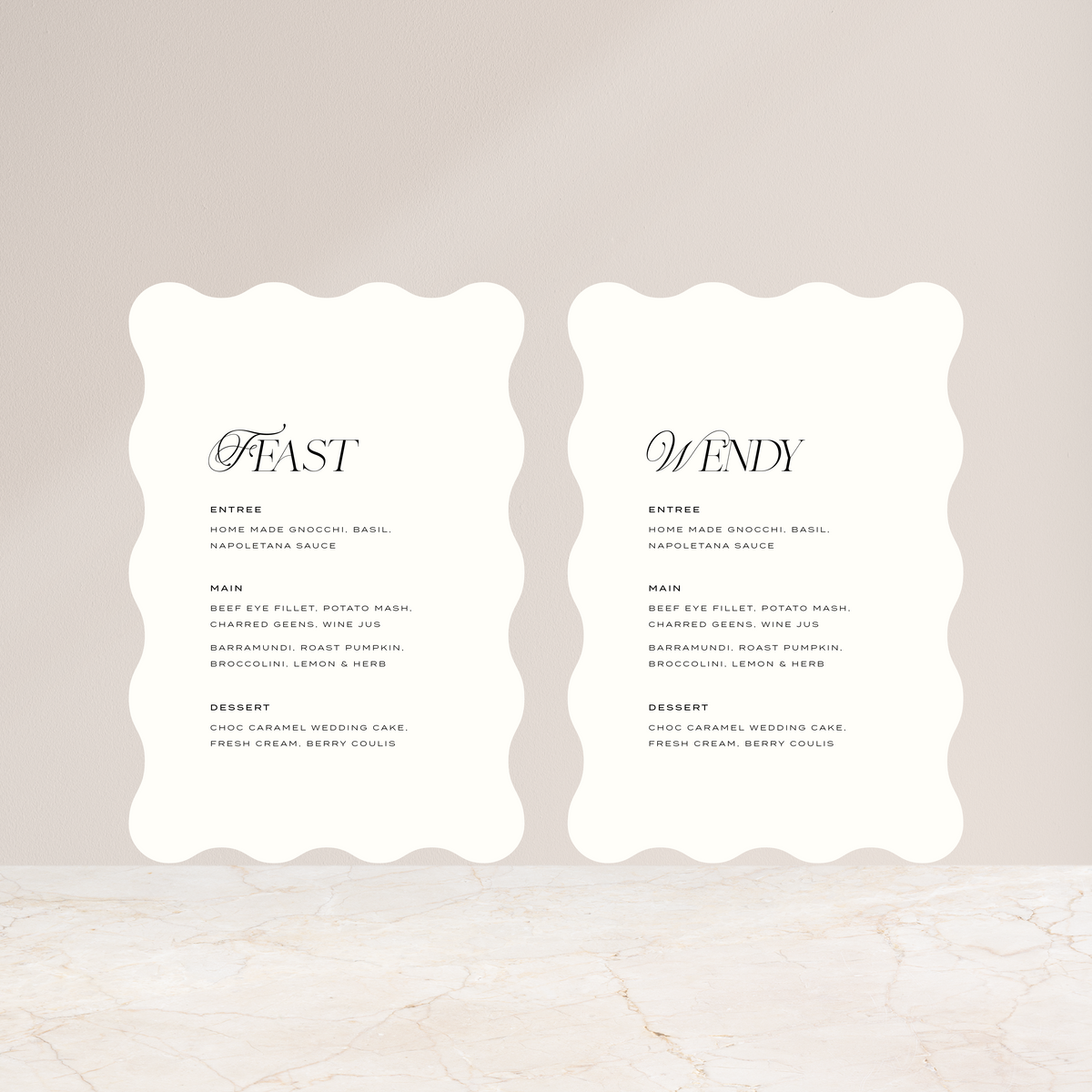 Manhattan - Menu – Class Ink Designs