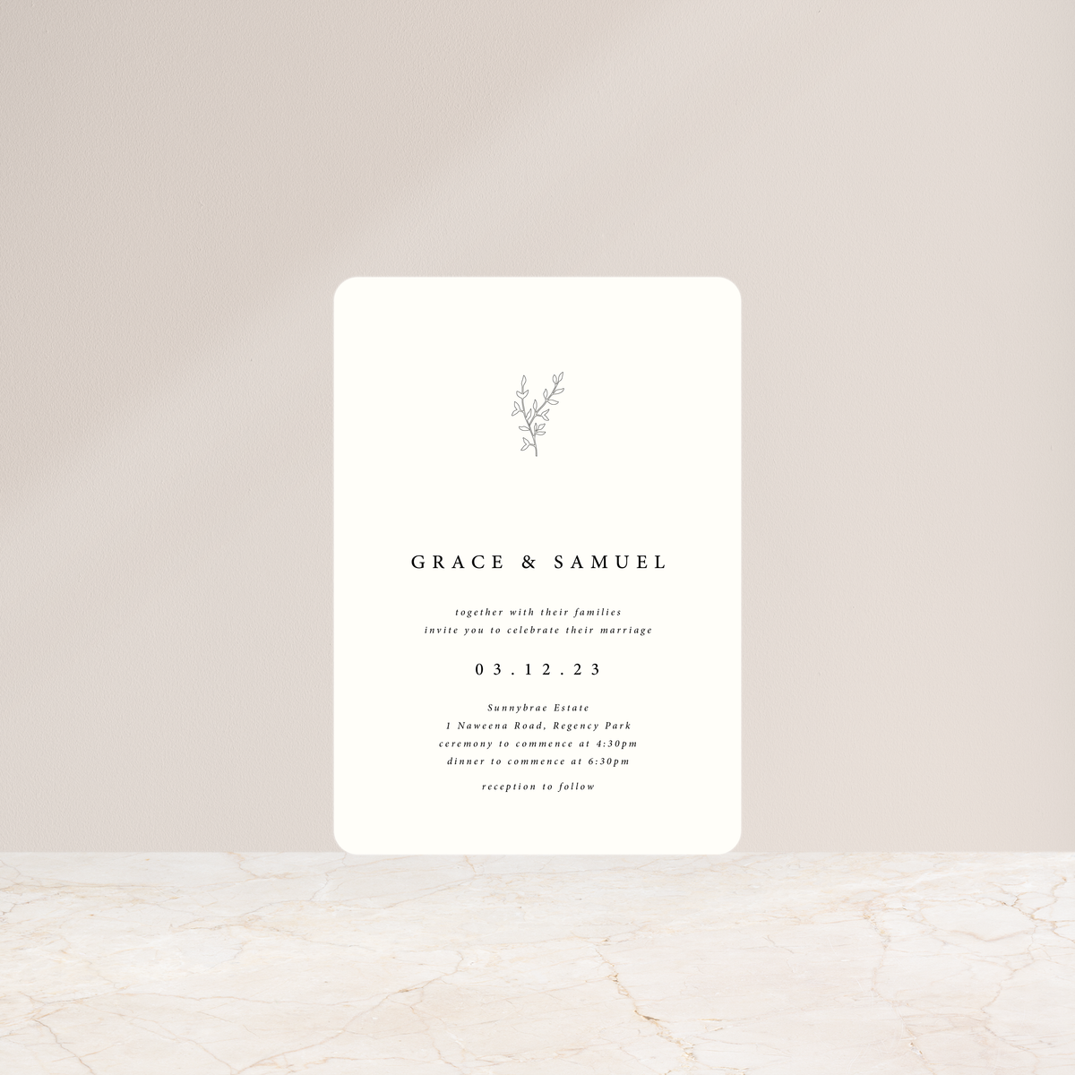 Atlanta - Invitation – Class Ink Designs