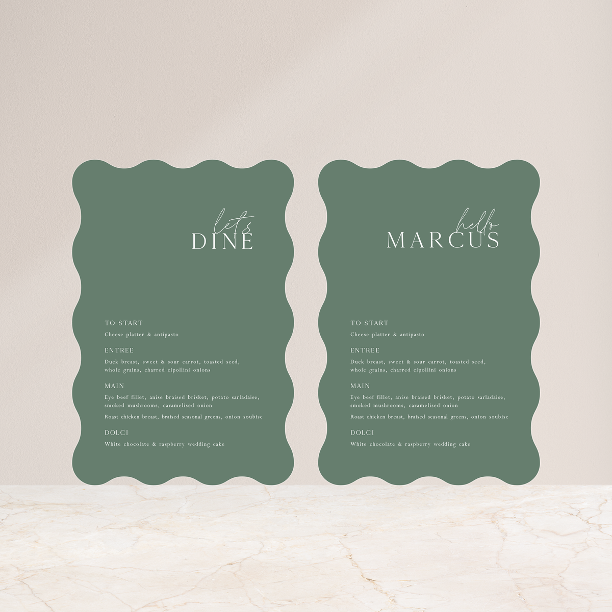 In The Mix - Menu – Class Ink Designs